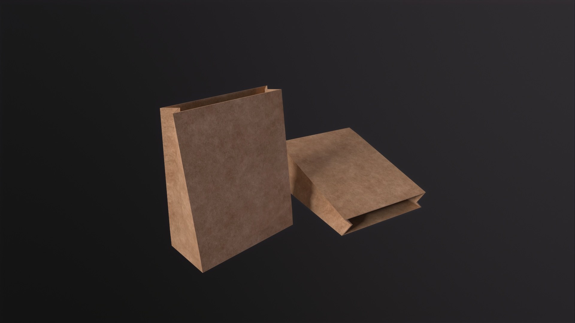 Paper Bag Model - TurboSquid 2127807