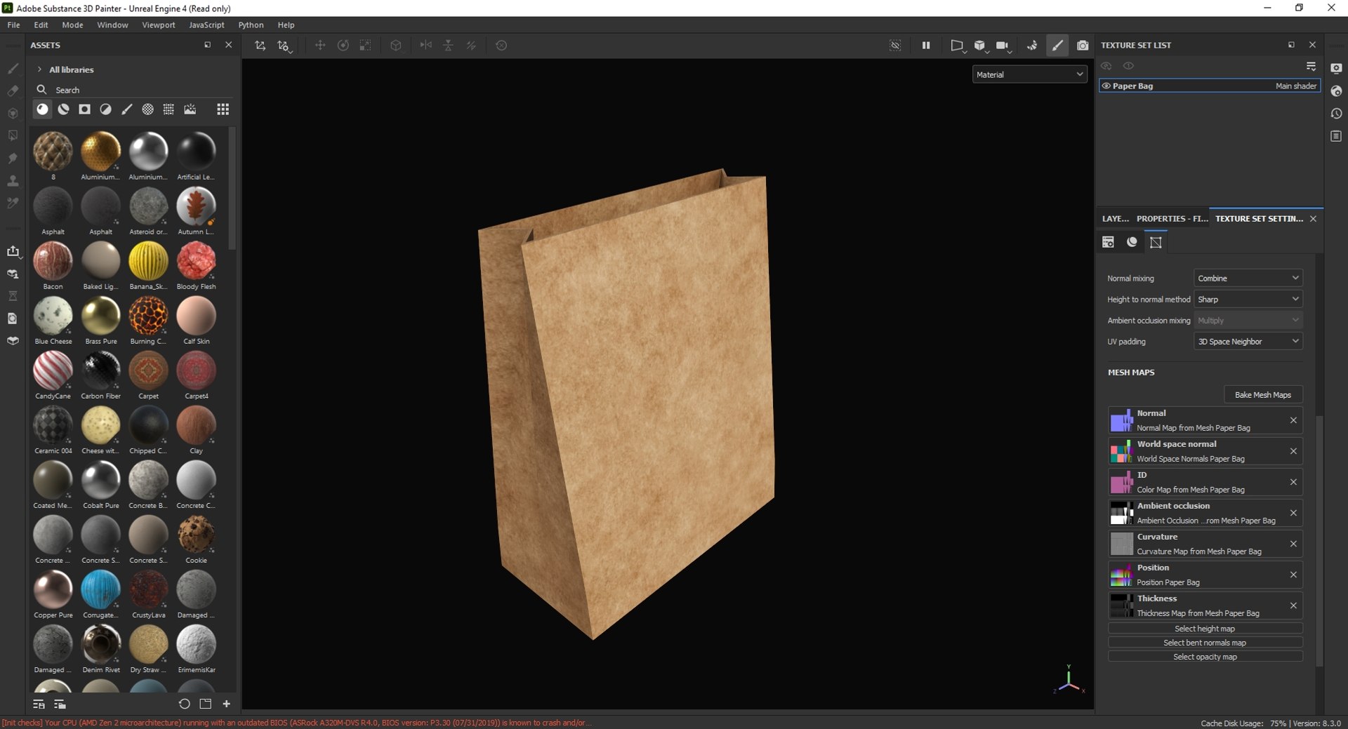 Paper Bag Model - TurboSquid 2127807
