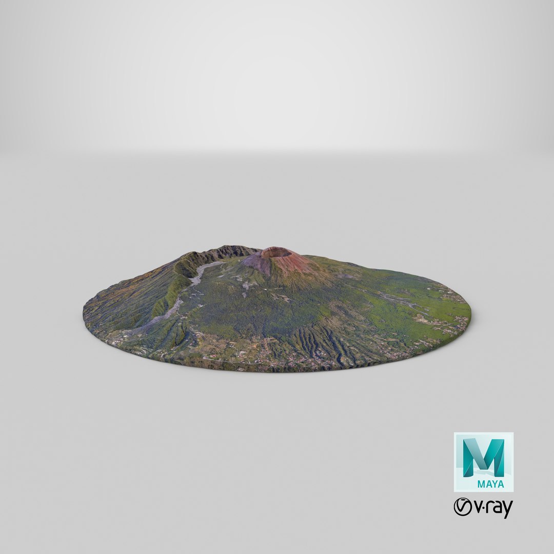 3D model mount vesuvius volcano - TurboSquid 1373119
