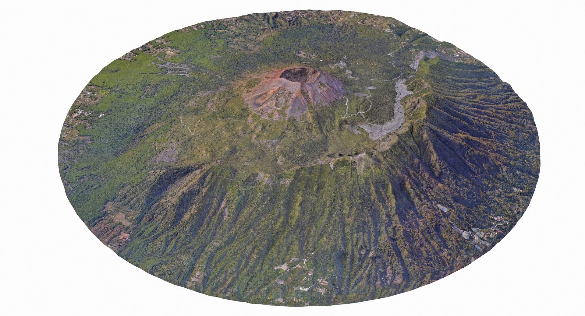 3D model mount vesuvius volcano - TurboSquid 1373119