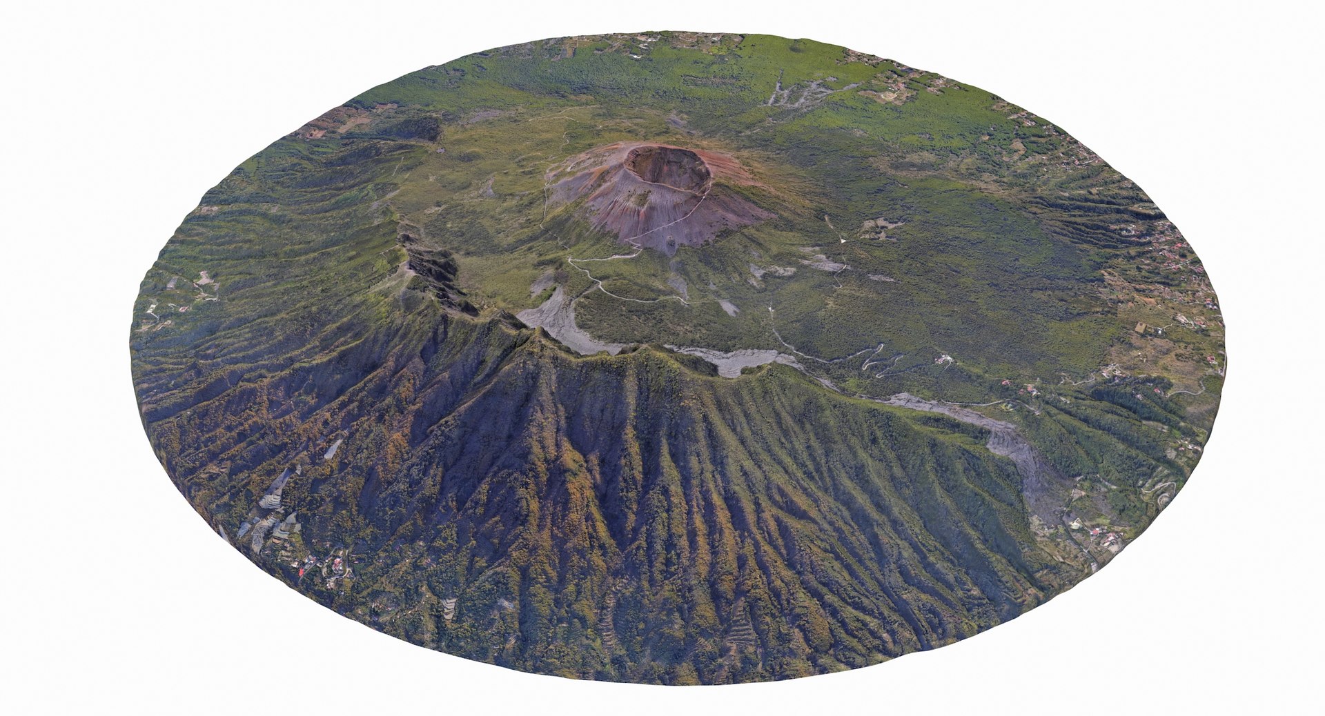 3D model mount vesuvius volcano - TurboSquid 1373119