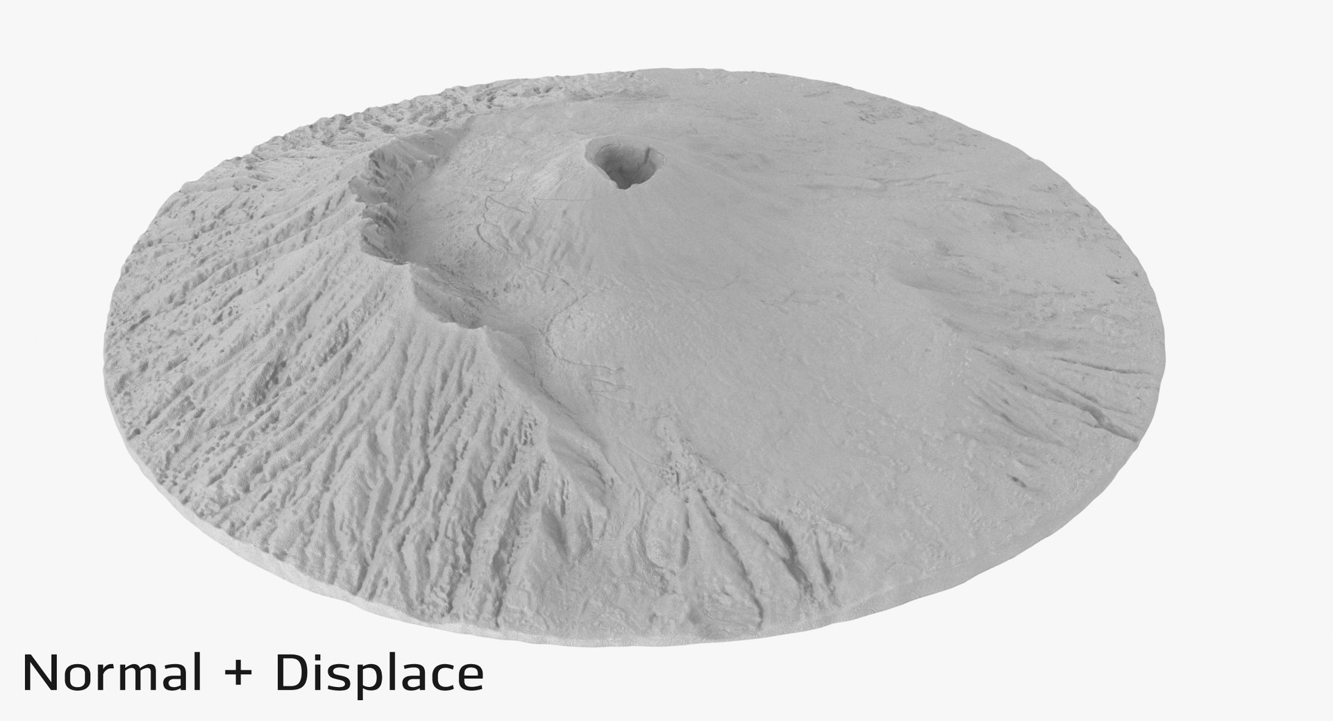 3D model mount vesuvius volcano - TurboSquid 1373119