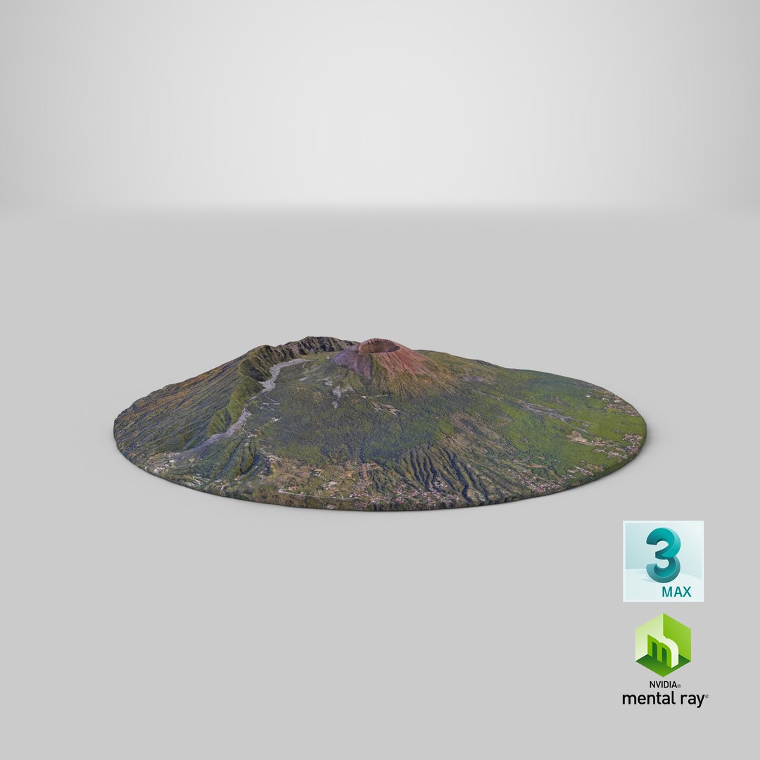 3D model mount vesuvius volcano - TurboSquid 1373119