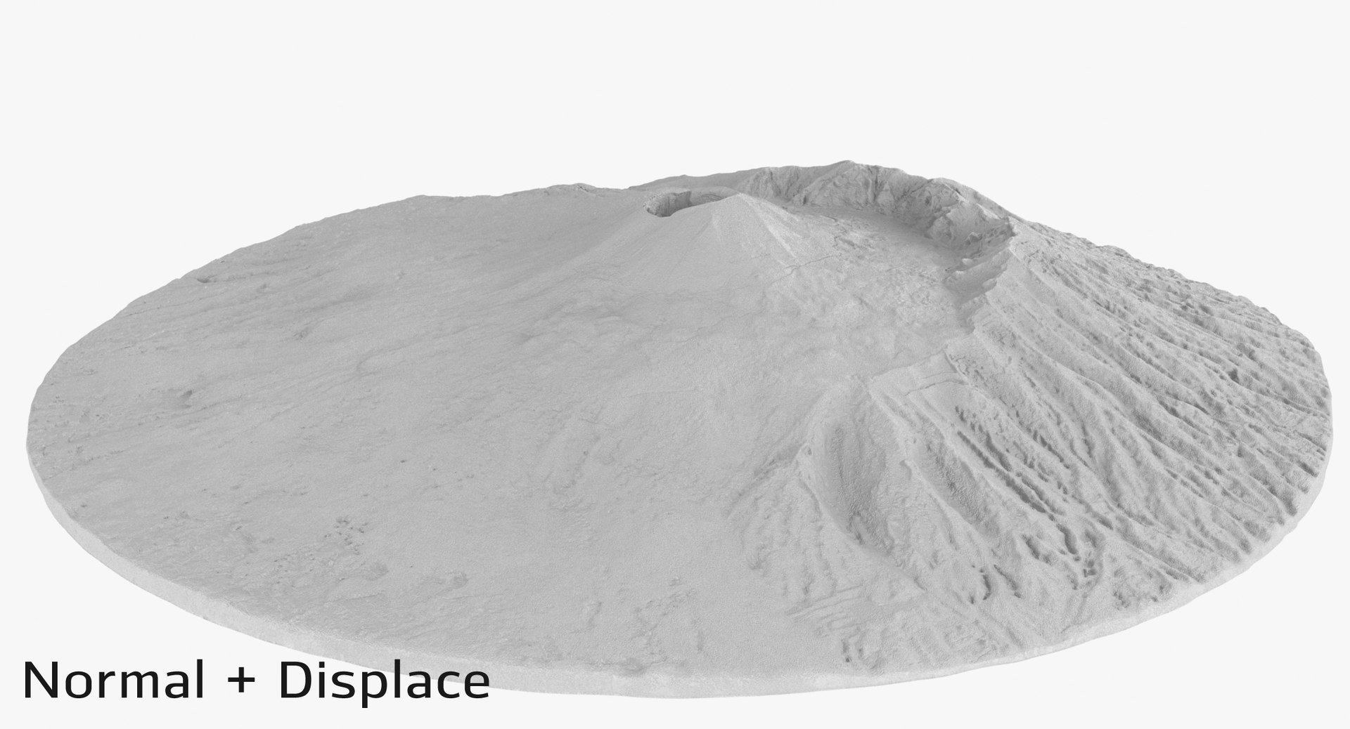3D model mount vesuvius volcano - TurboSquid 1373119