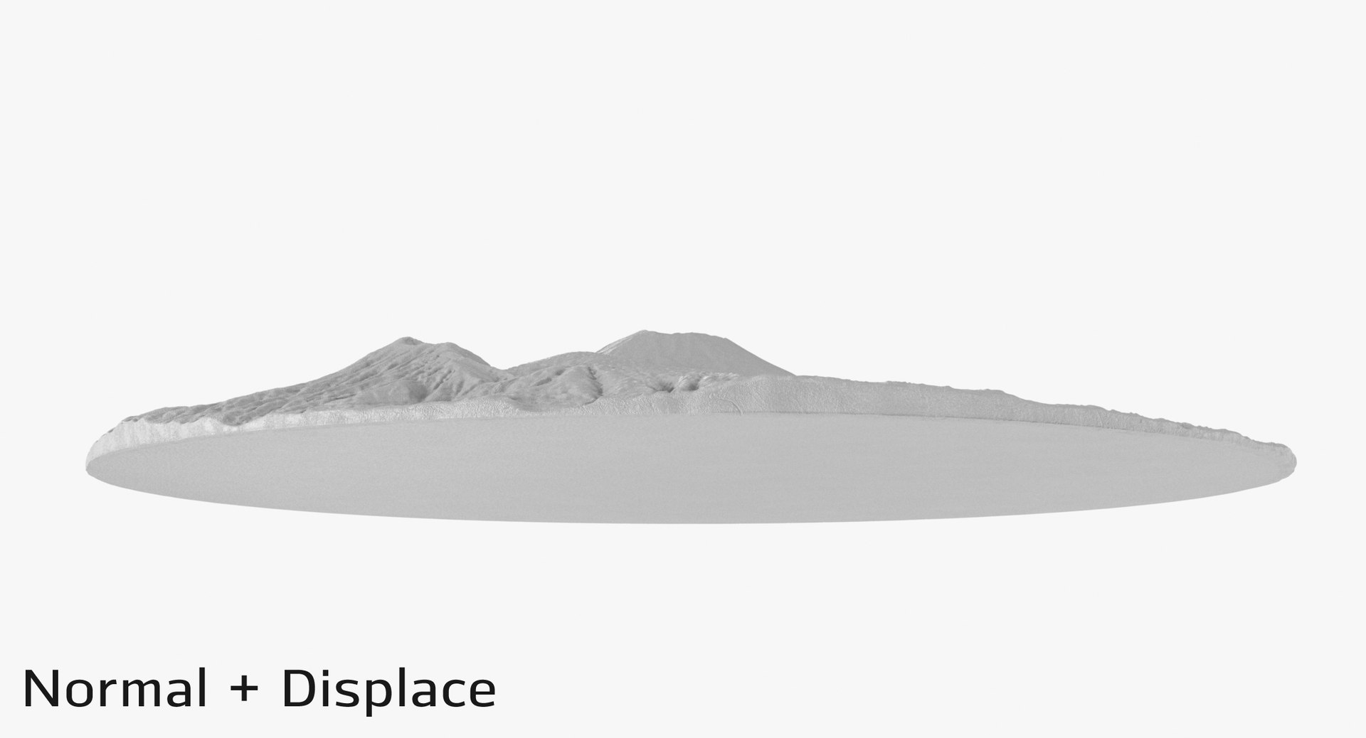 3D model mount vesuvius volcano - TurboSquid 1373119