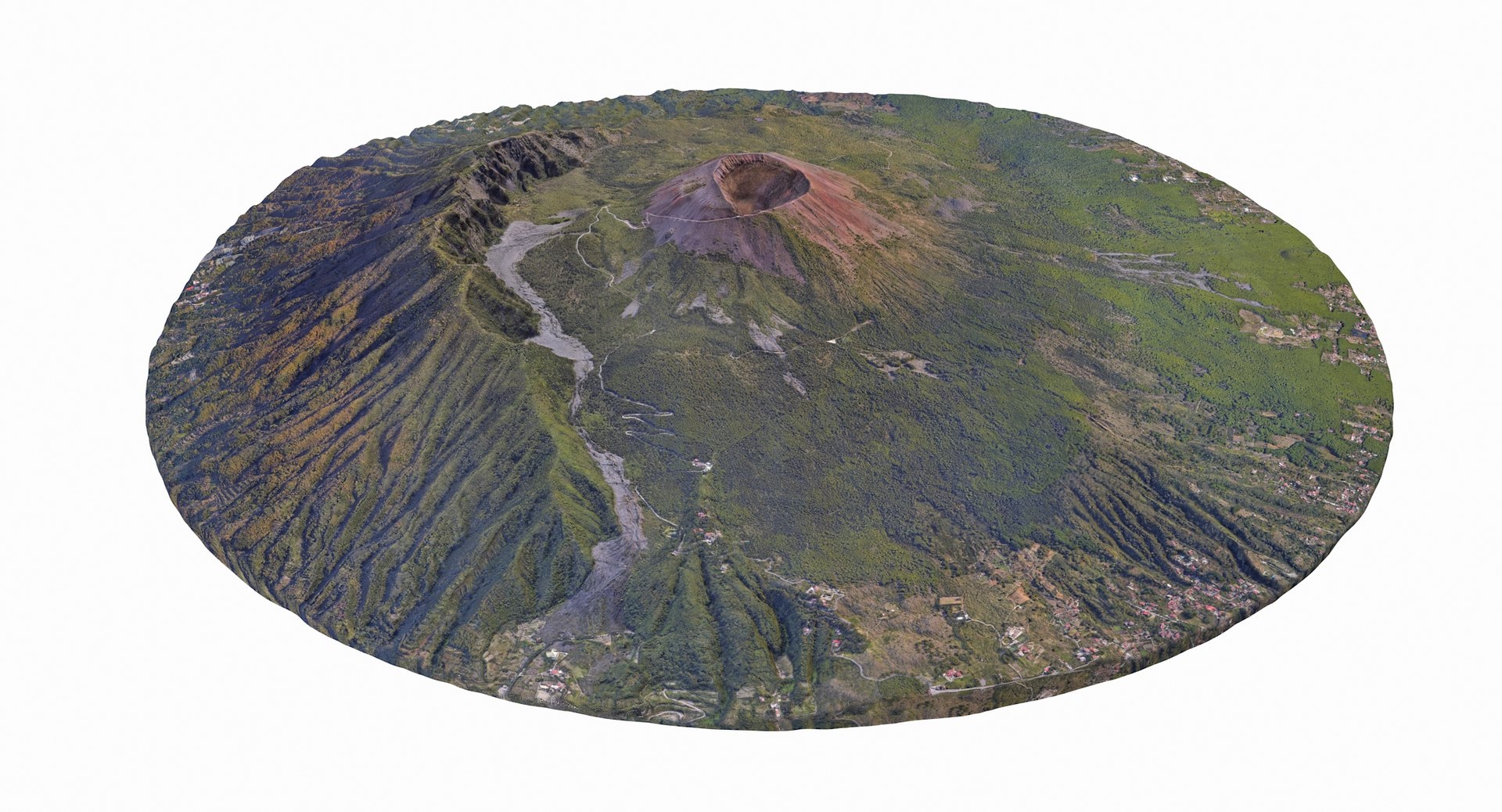 3D model mount vesuvius volcano - TurboSquid 1373119