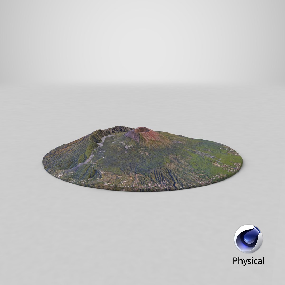3D model mount vesuvius volcano - TurboSquid 1373119