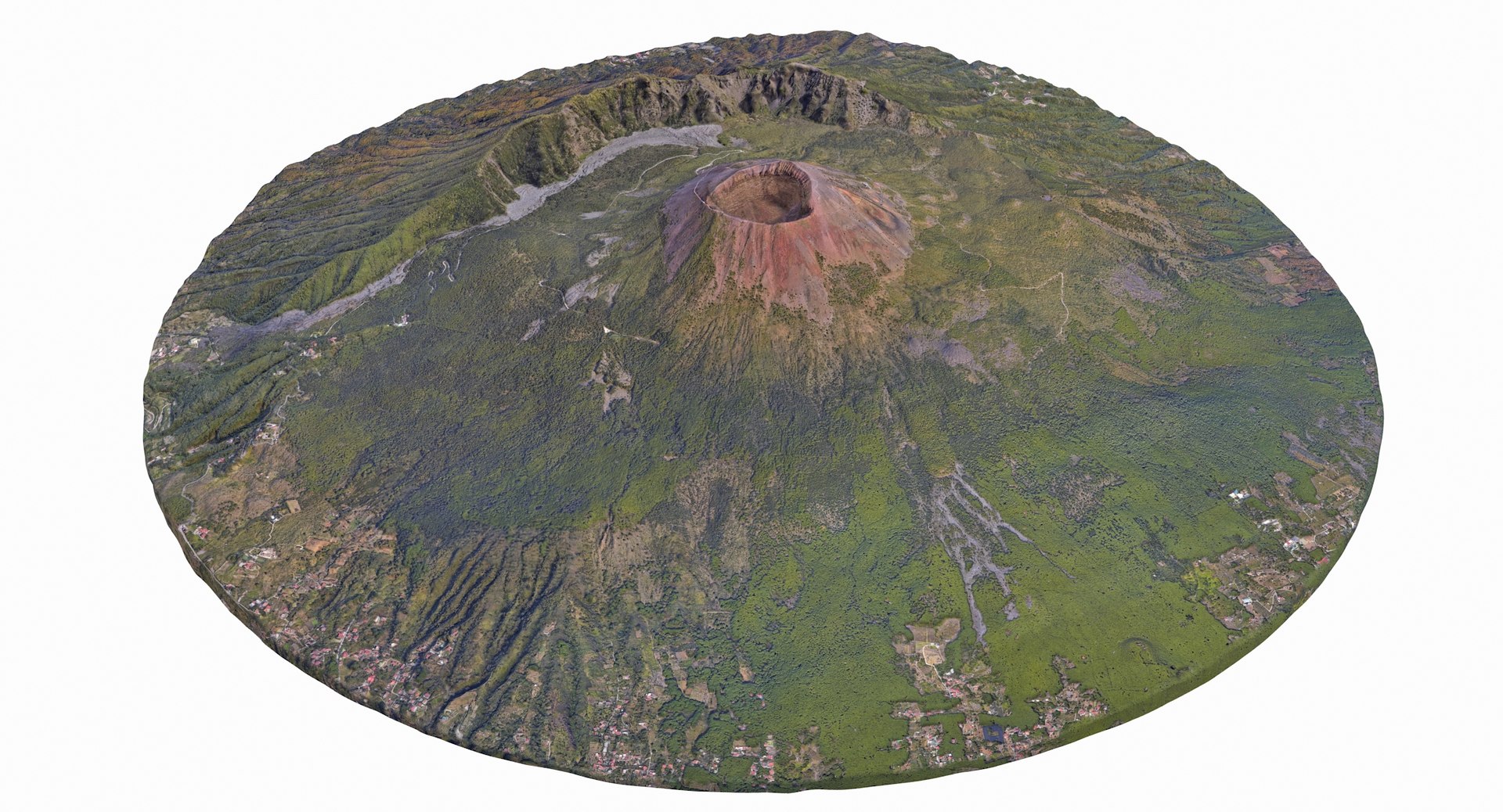 3D model mount vesuvius volcano - TurboSquid 1373119