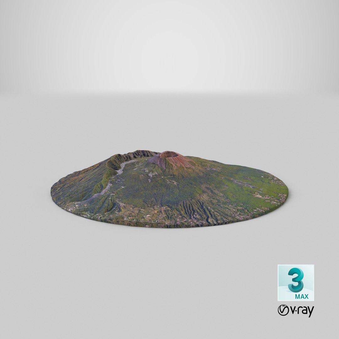 3D model mount vesuvius volcano - TurboSquid 1373119