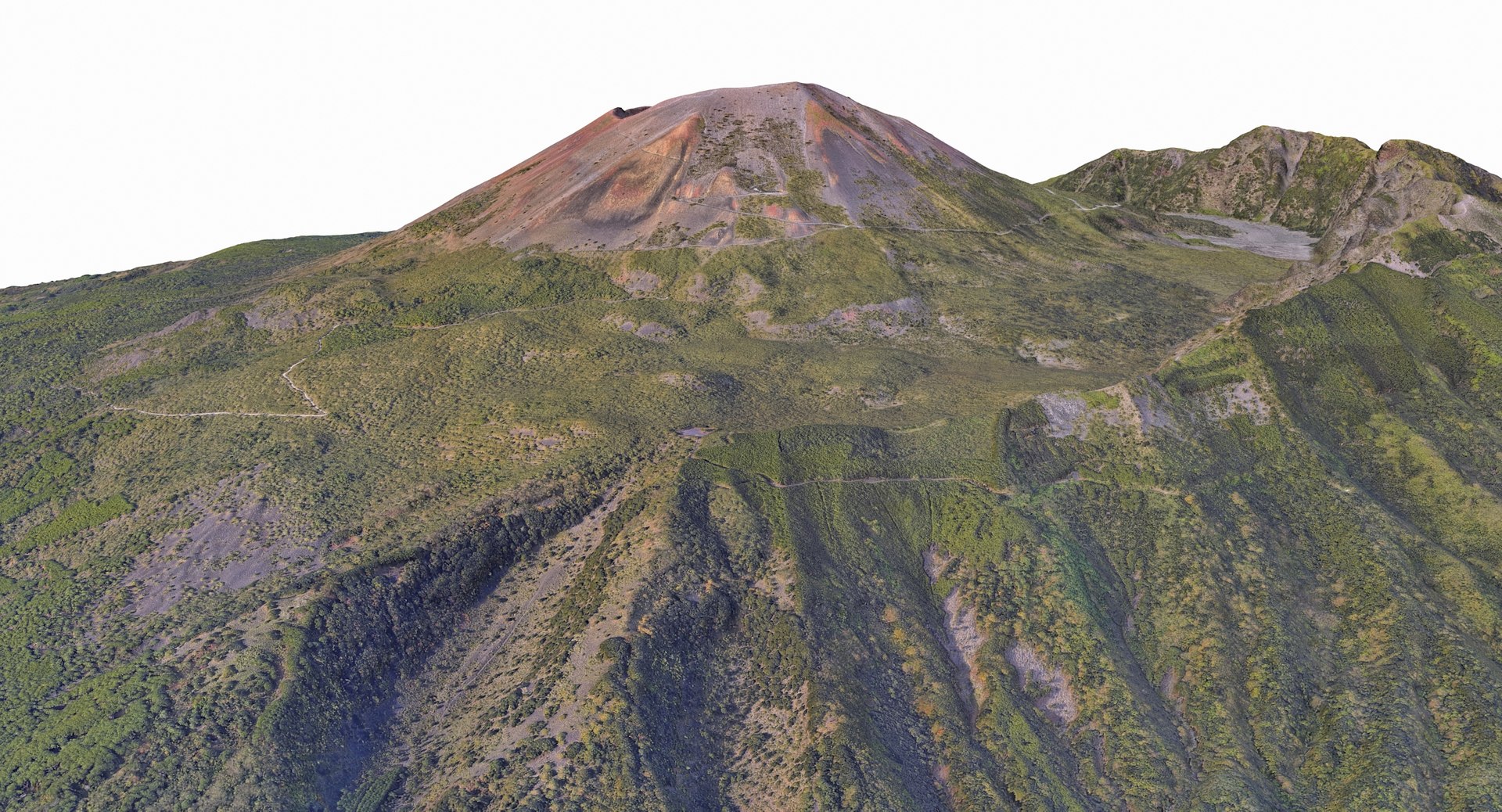 3D model mount vesuvius volcano - TurboSquid 1373119