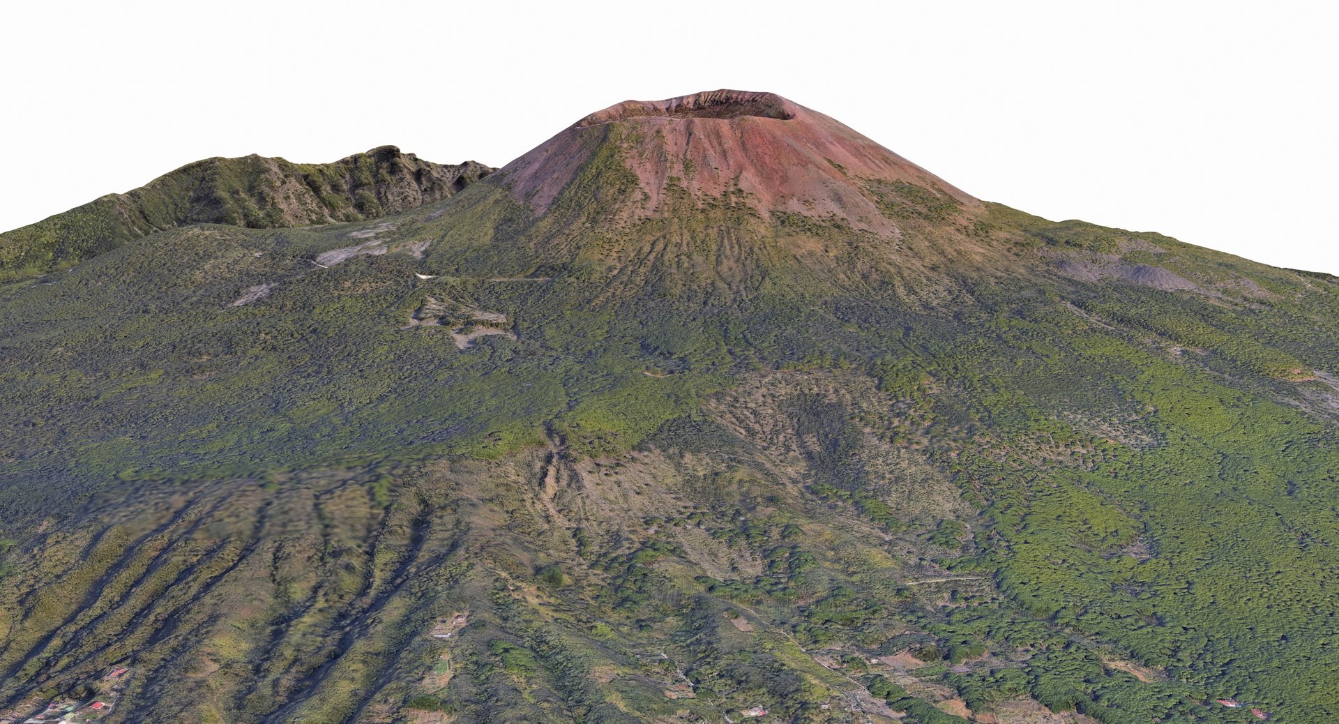 3D Model Mount Vesuvius Volcano - TurboSquid 1373119