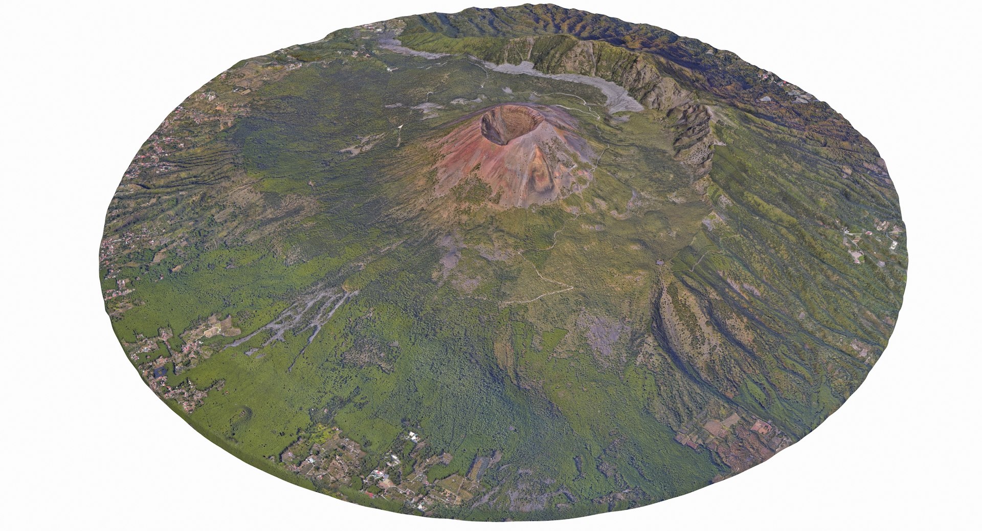 3D model mount vesuvius volcano - TurboSquid 1373119