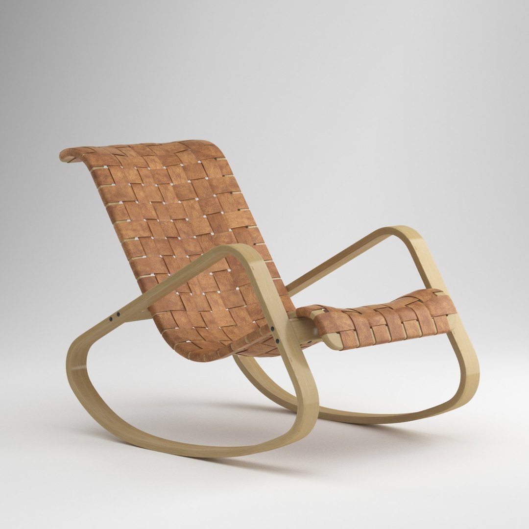3D Dondolo Rocking Chair Model - TurboSquid 1498796