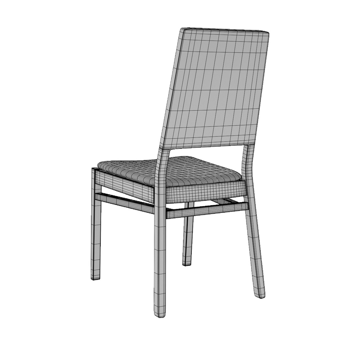 Solid Chair 3d Model