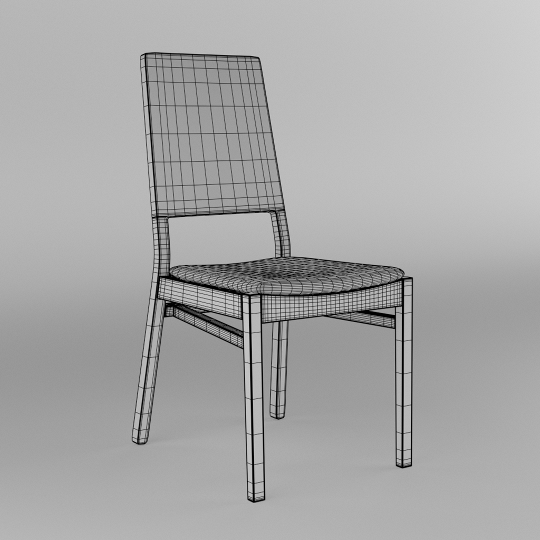 Solid Chair 3d Model