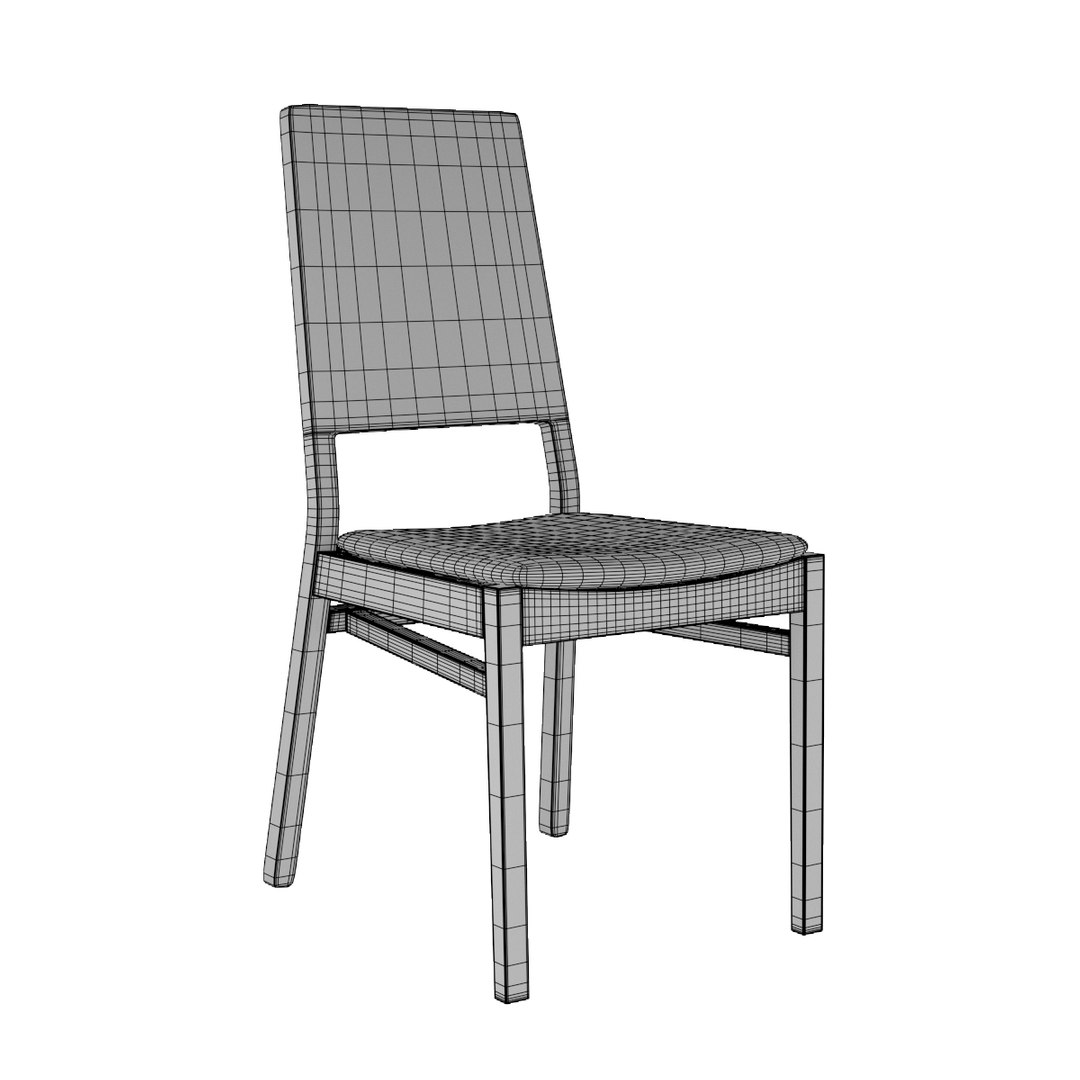 Solid Chair 3d Model