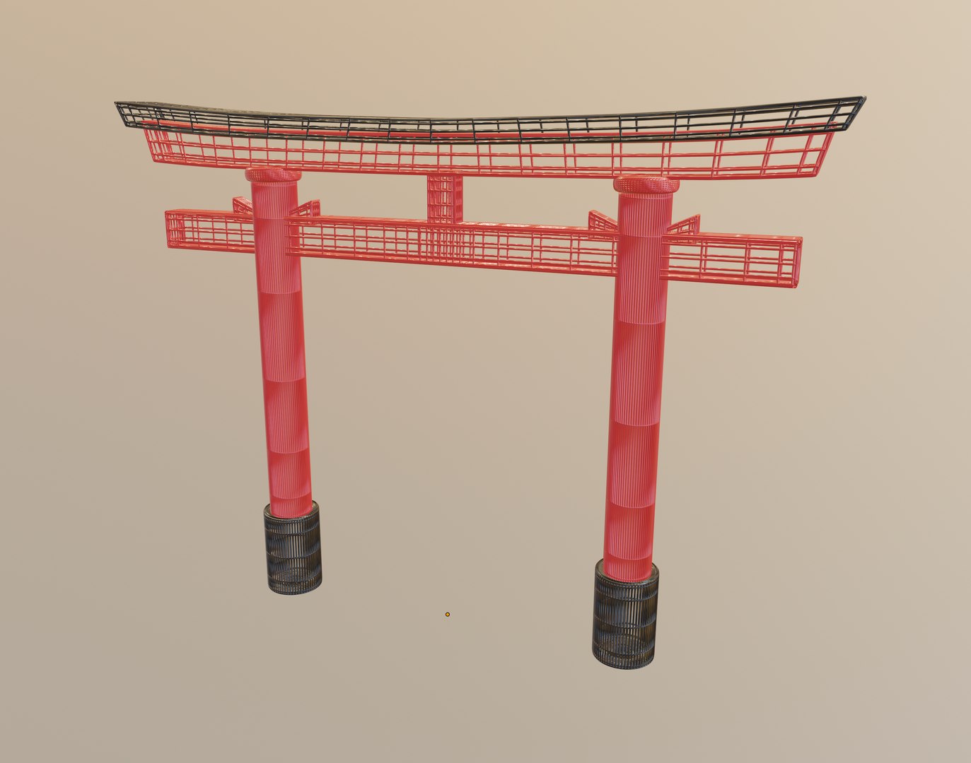 3D Torii Gate - TurboSquid 1482240