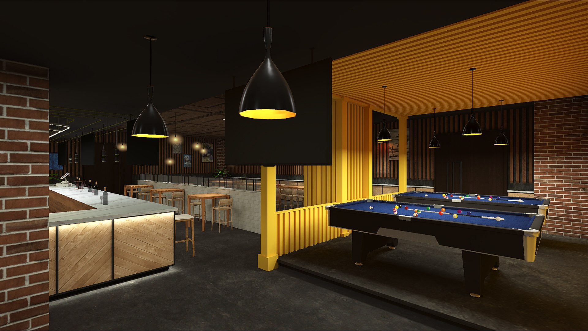 Sport Bar 01 3D model - TurboSquid 1722254