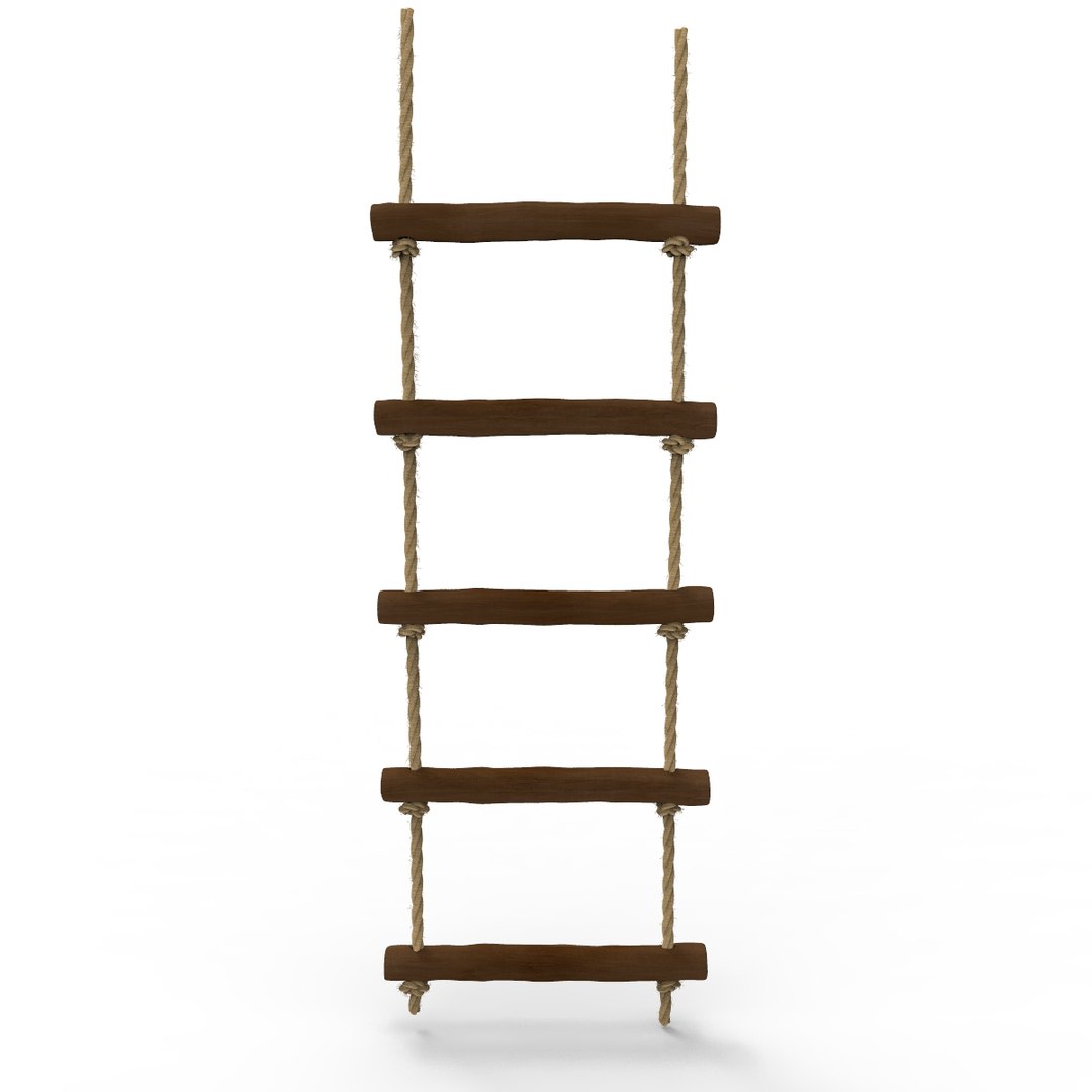 3d Ladder 5 Step Model