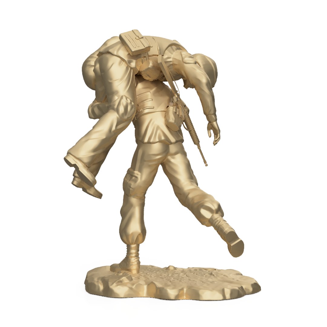Soldier Model - TurboSquid 2270456