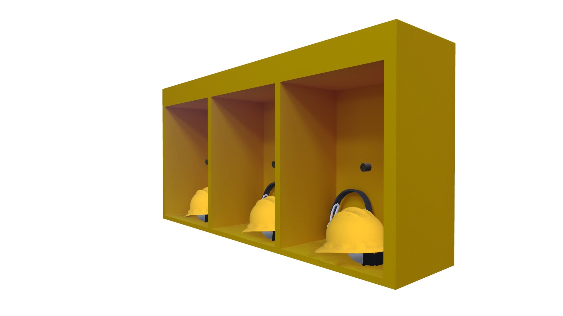 3D Model Helmet And Headphone Rack - TurboSquid 2290334