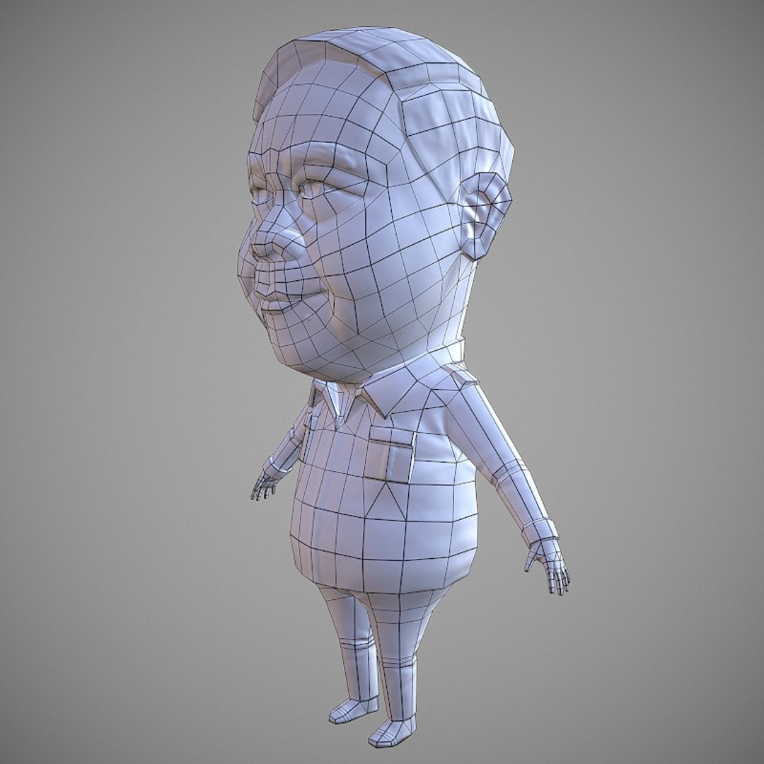 3D Prabowo Model - TurboSquid 1335015