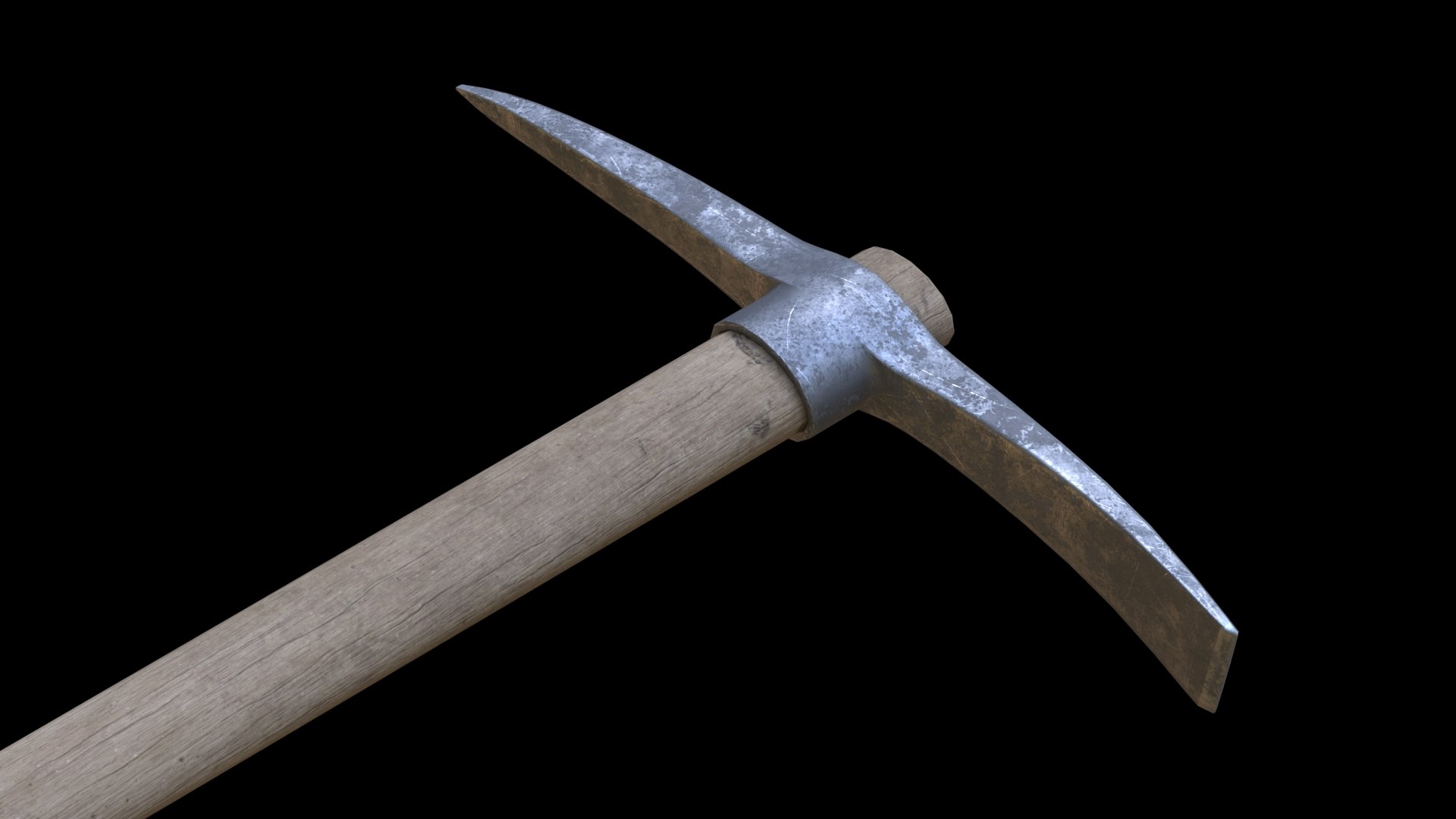 Pick Axe Pickaxe 3D Model - TurboSquid 1649282