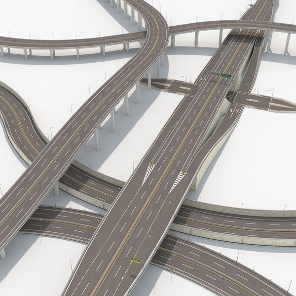 street elements traffic signs 3d max