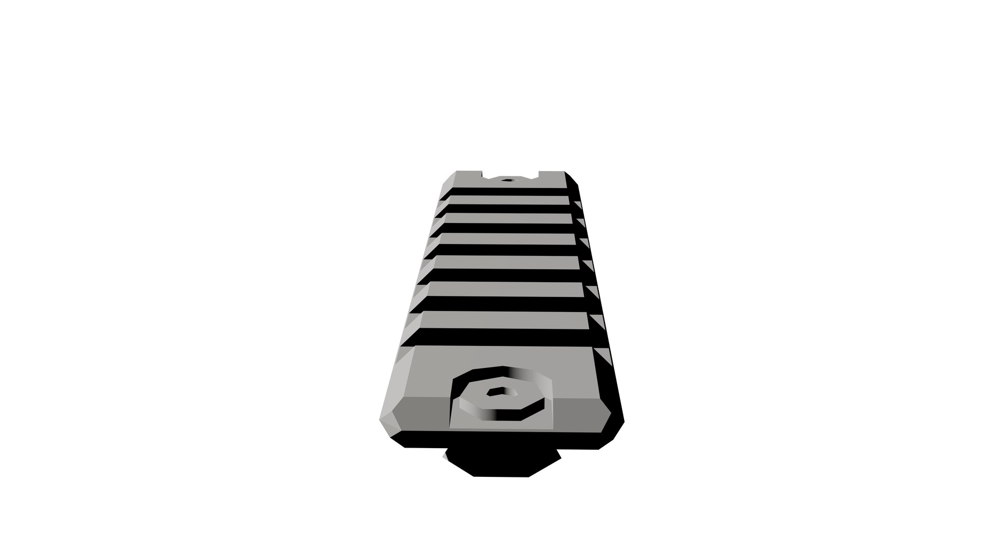 3D Picatinny Rail Model - TurboSquid 1327045