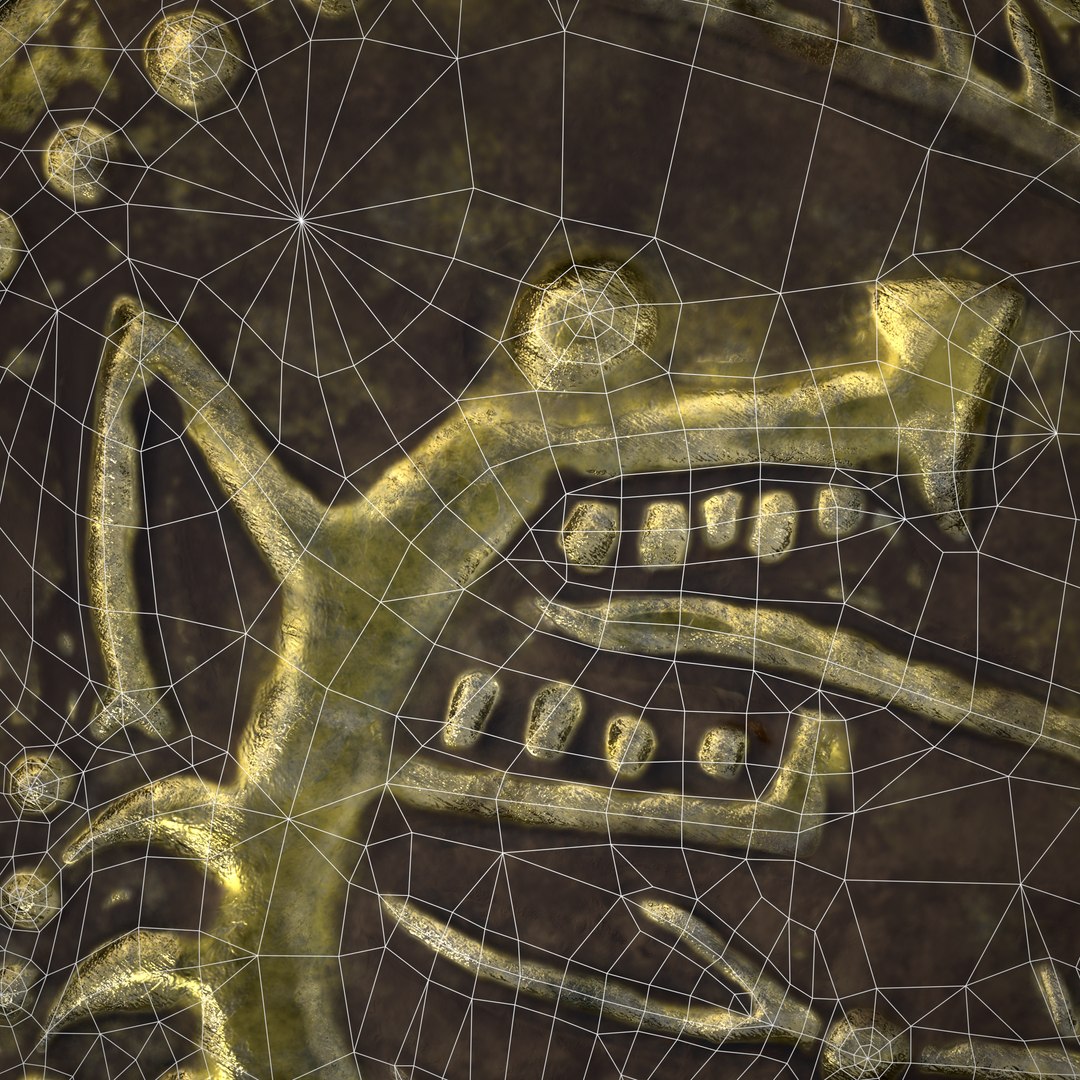 Viking Wolf Coin Model - TurboSquid 2078211