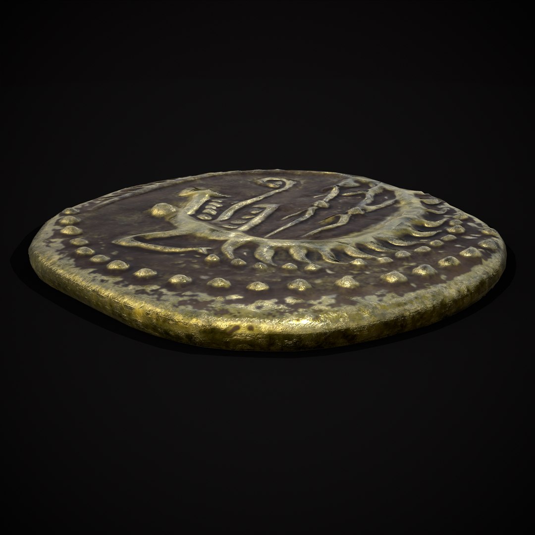 Viking Wolf Coin Model - TurboSquid 2078211