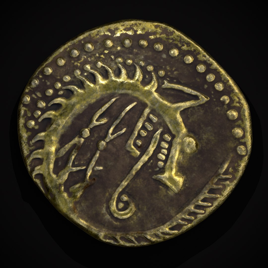 Viking Wolf Coin Model - TurboSquid 2078211