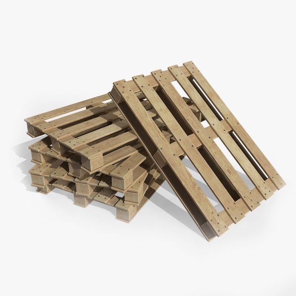 3D модель Деревянный поддон - TurboSquid 2153748