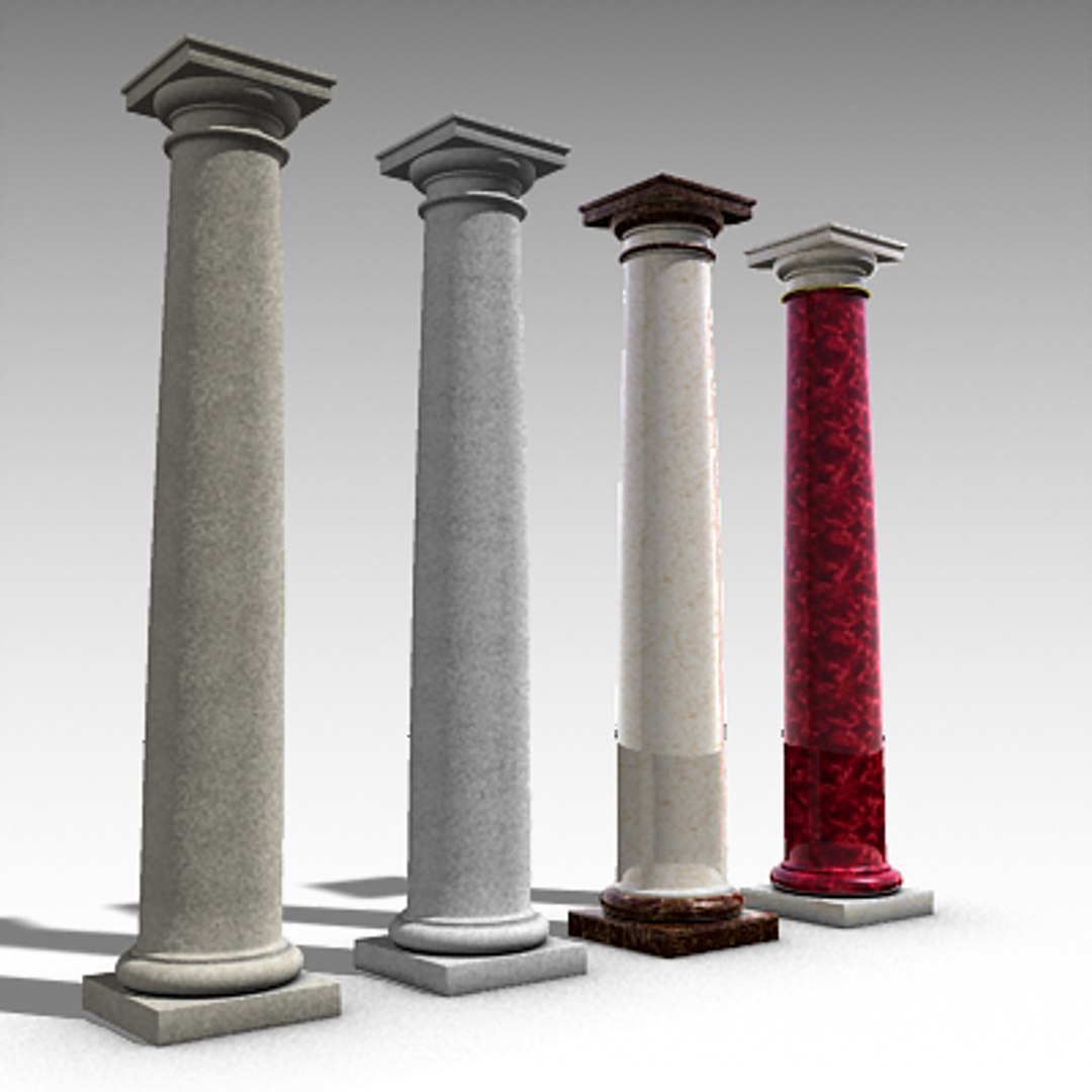 Ancient Roman Column Tuscan Ma Free