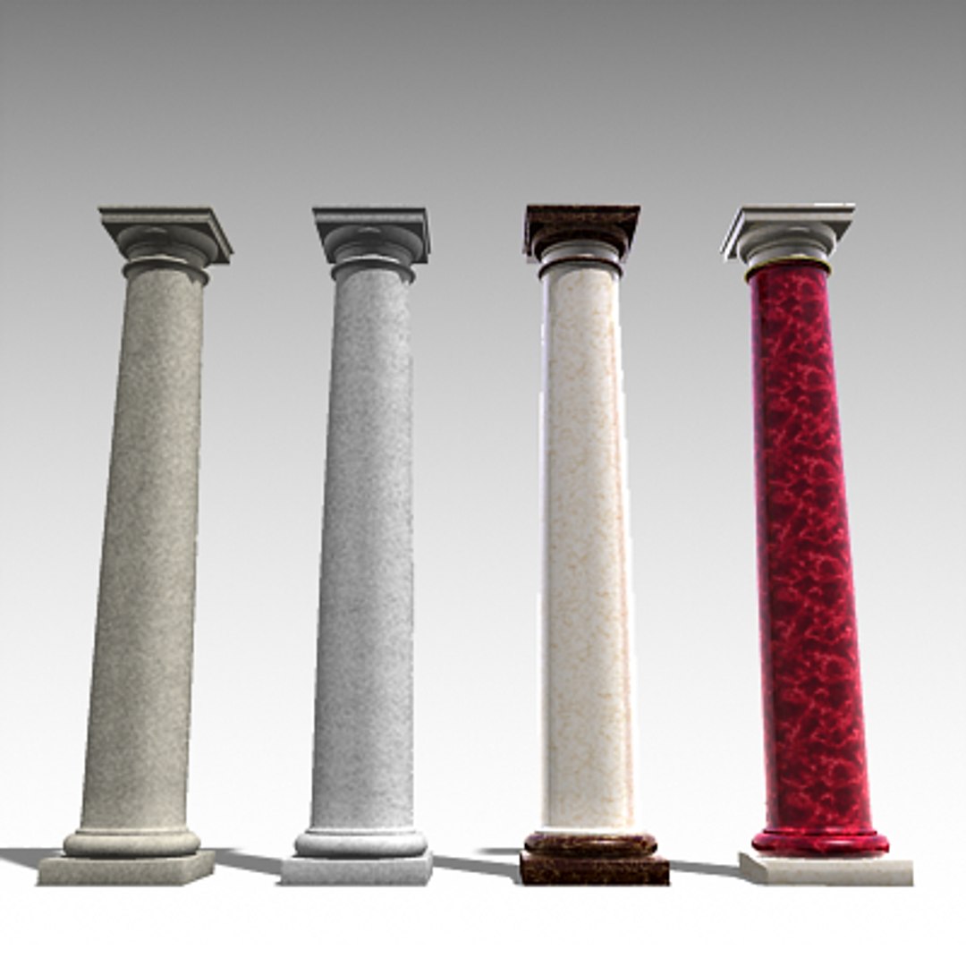 Ancient Roman Column Tuscan Ma Free