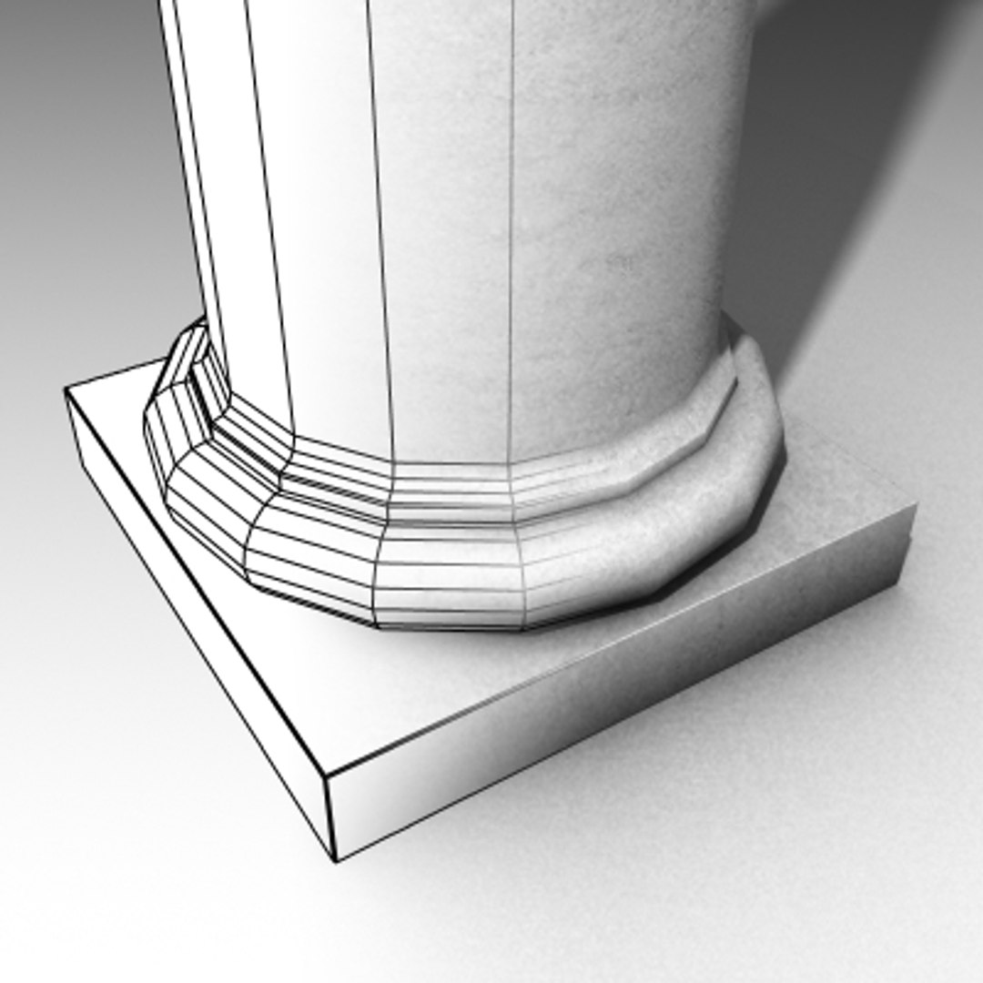 Ancient Roman Column Tuscan Ma Free