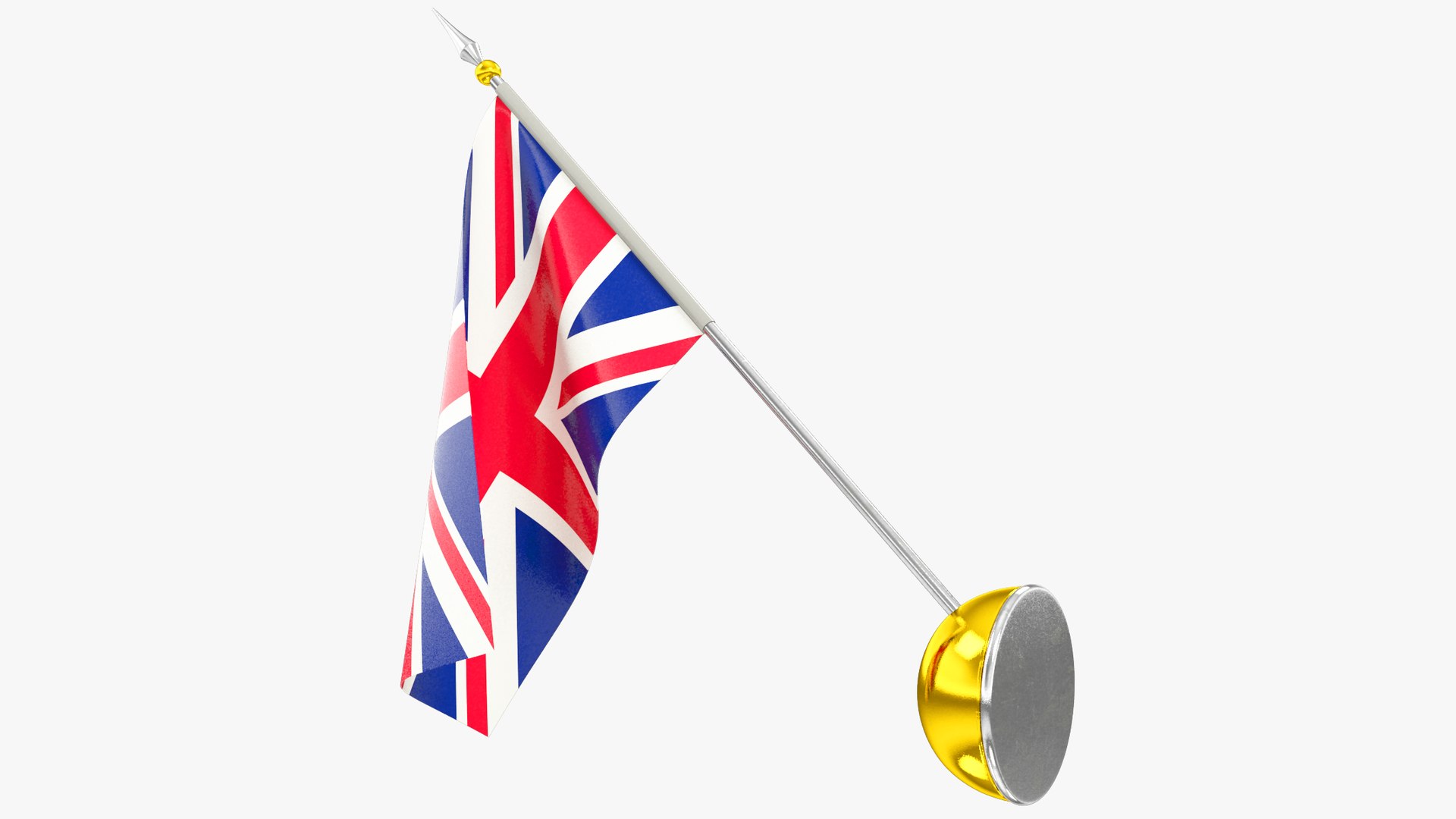British Flag V10 3D Model - TurboSquid 1886366