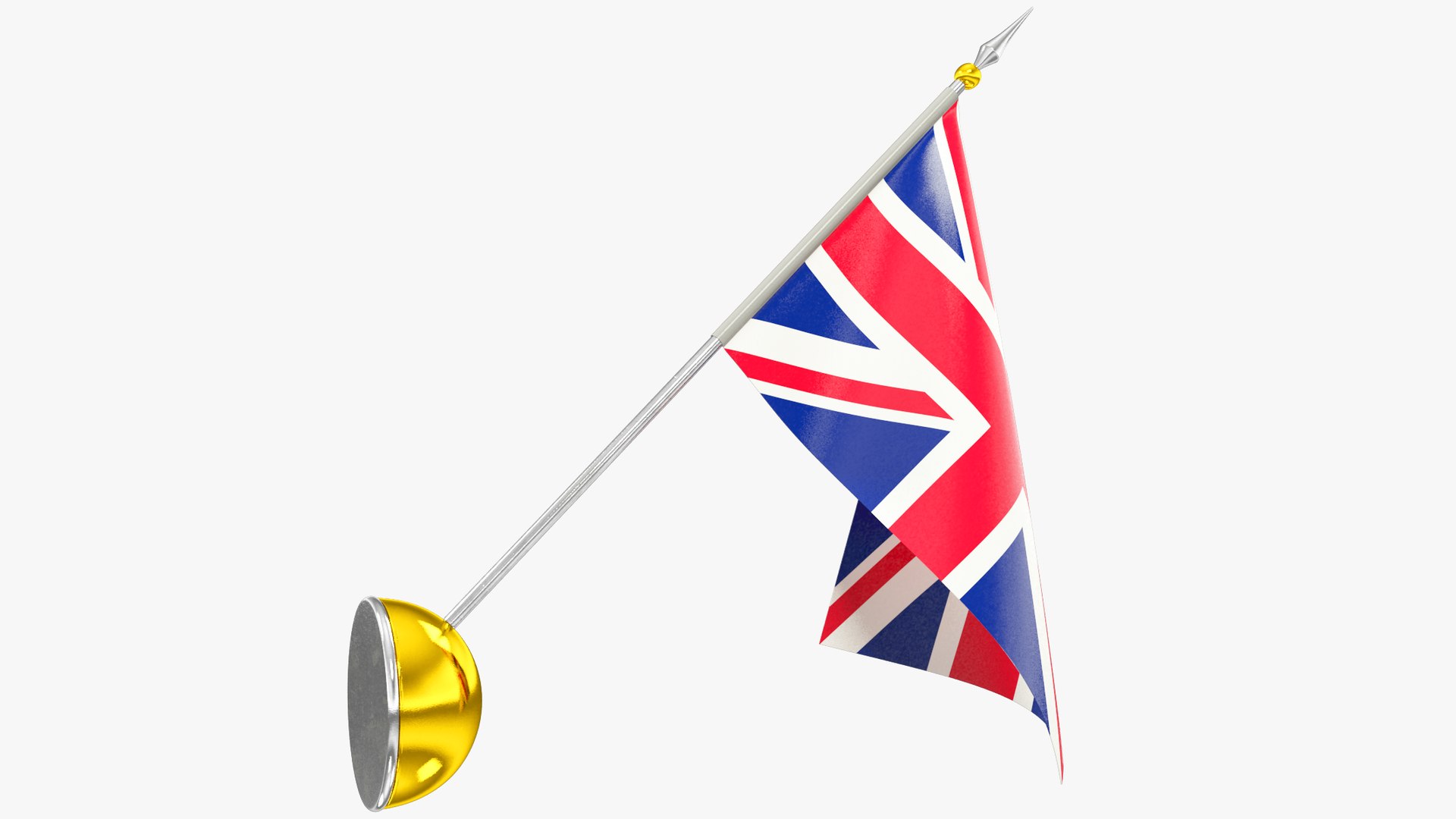 British Flag V10 3D Model - TurboSquid 1886366