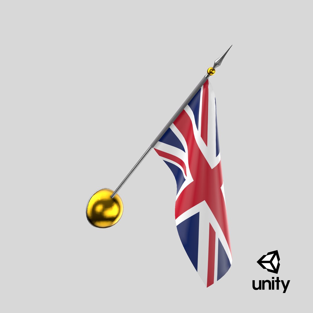 British Flag V10 3D model - TurboSquid 1886366
