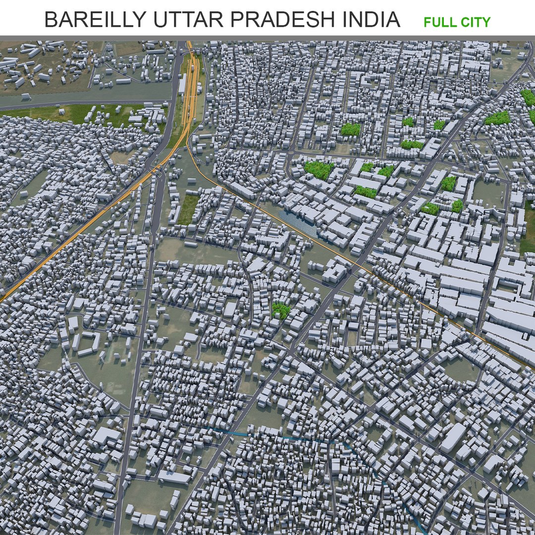 Bareilly Uttar Pradesh India 3D Model - TurboSquid 2084989