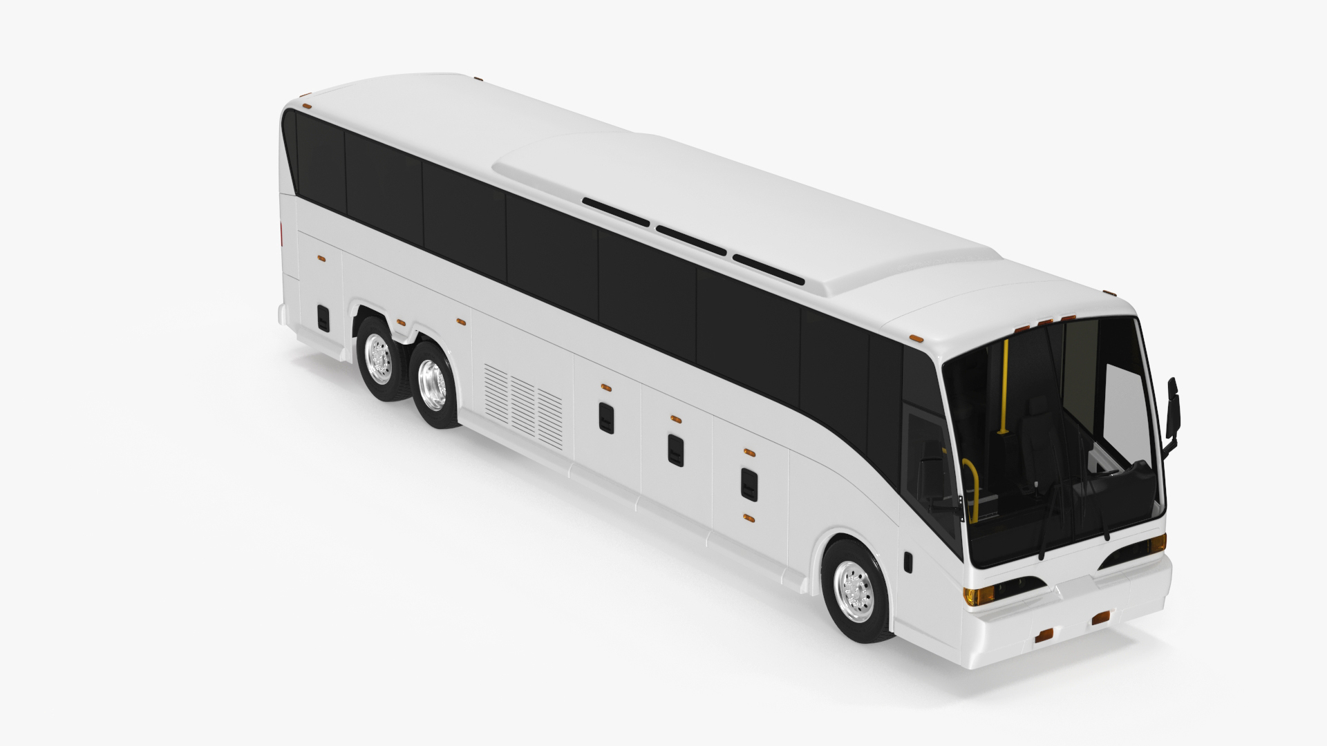 Charter Bus Rigged For Cinema 4D 3D Model - TurboSquid 2191642