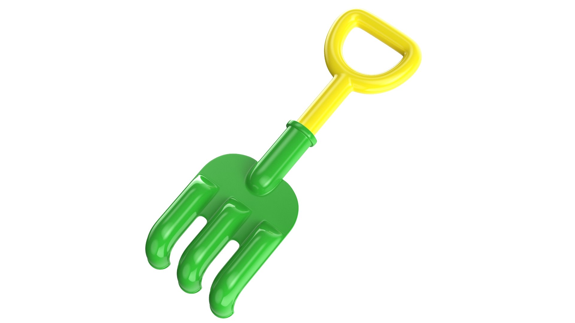 Detailed Sand Fork Toy 3D Model - TurboSquid 2069989