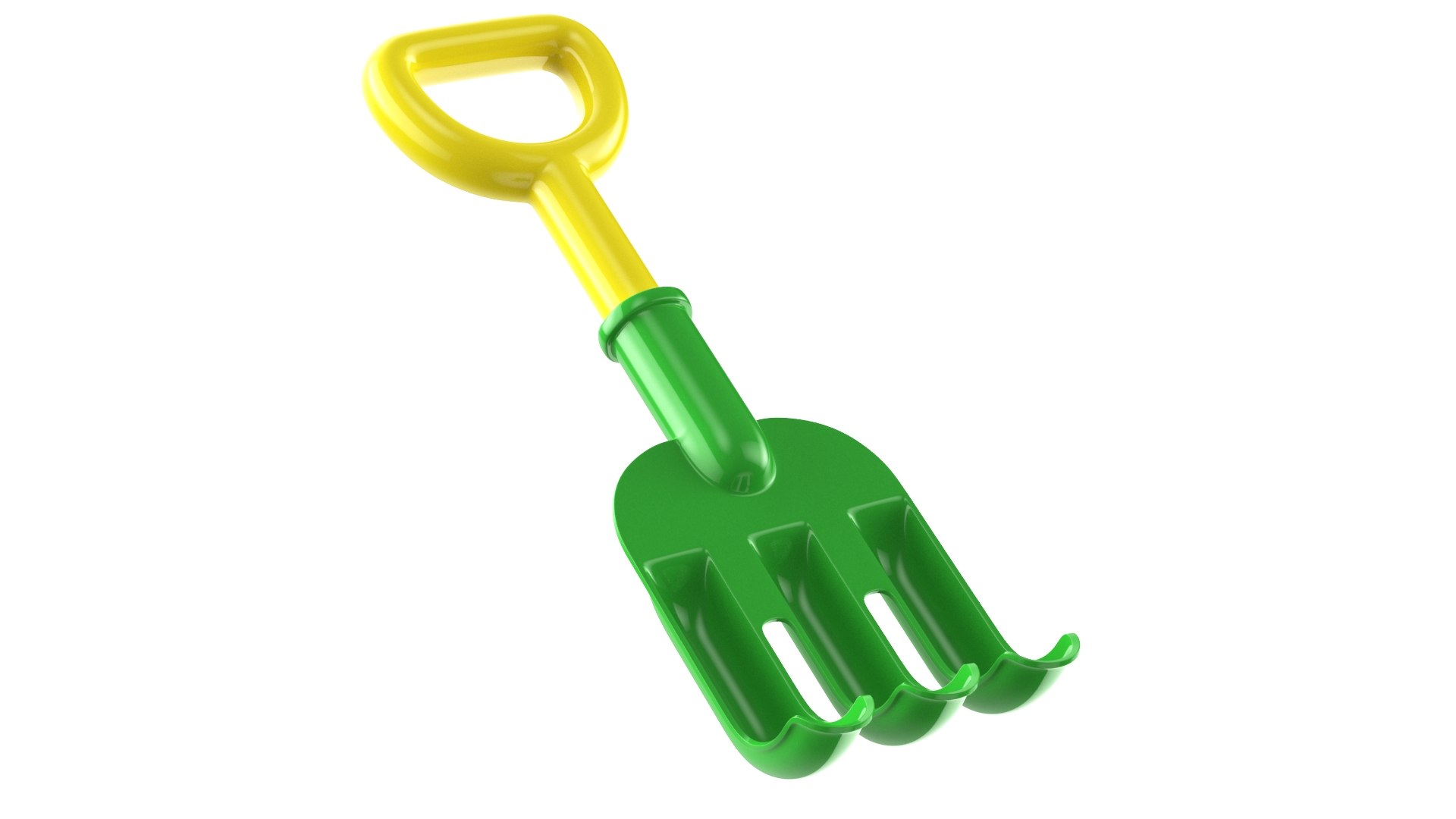 Detailed Sand Fork Toy 3D Model - TurboSquid 2069989