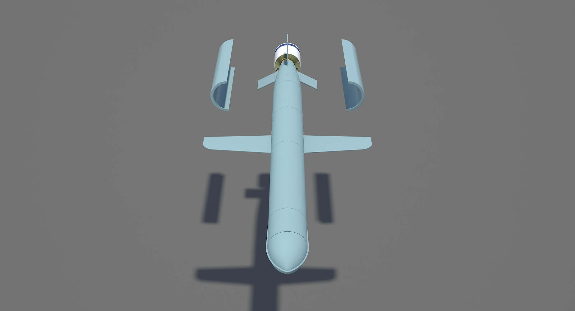 3D bgm-109g block iv tomahawk model - TurboSquid 1209402