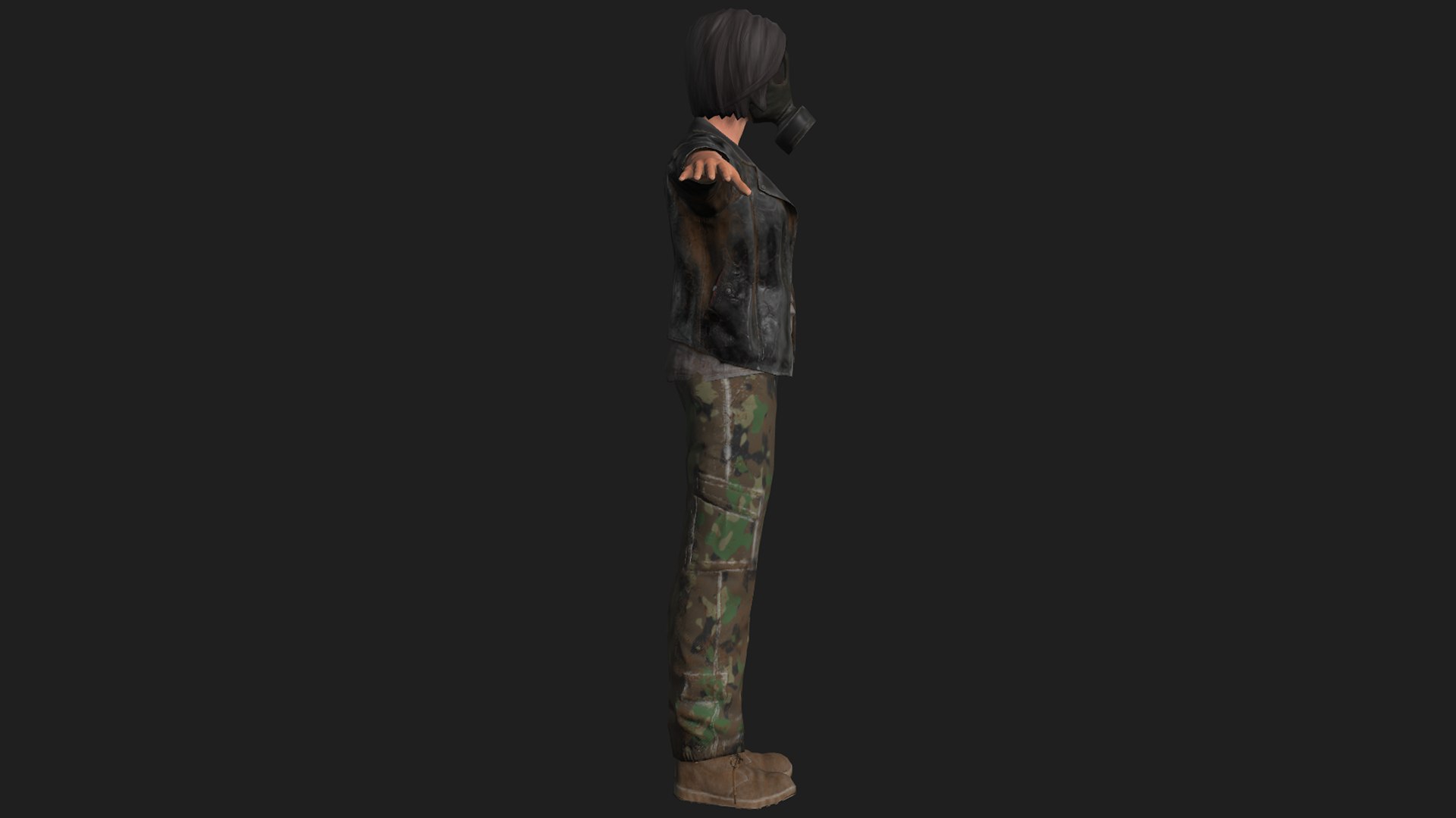 Apocalypse Survivor Model - TurboSquid 1663451