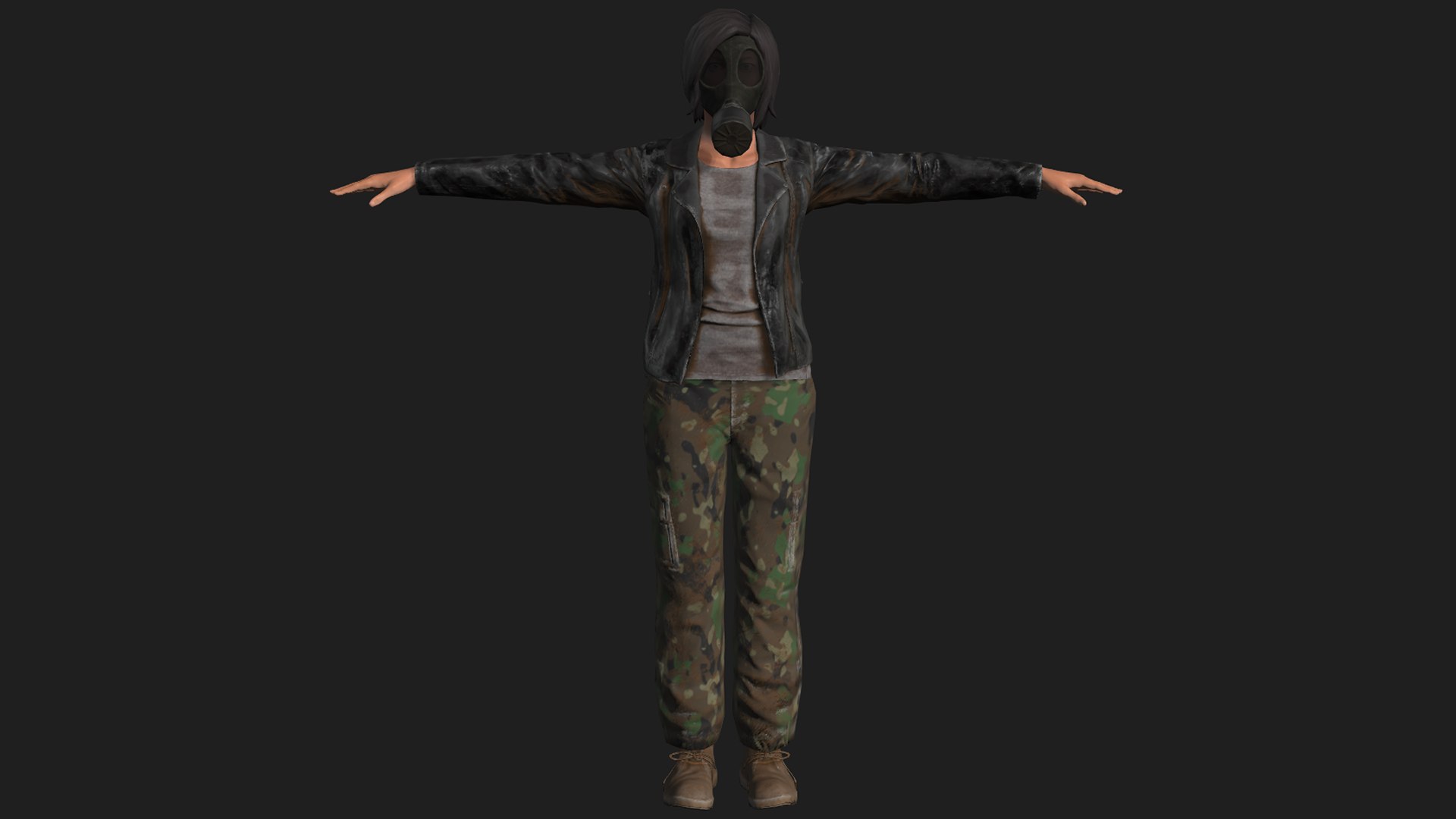 Apocalypse Survivor Model - TurboSquid 1663451