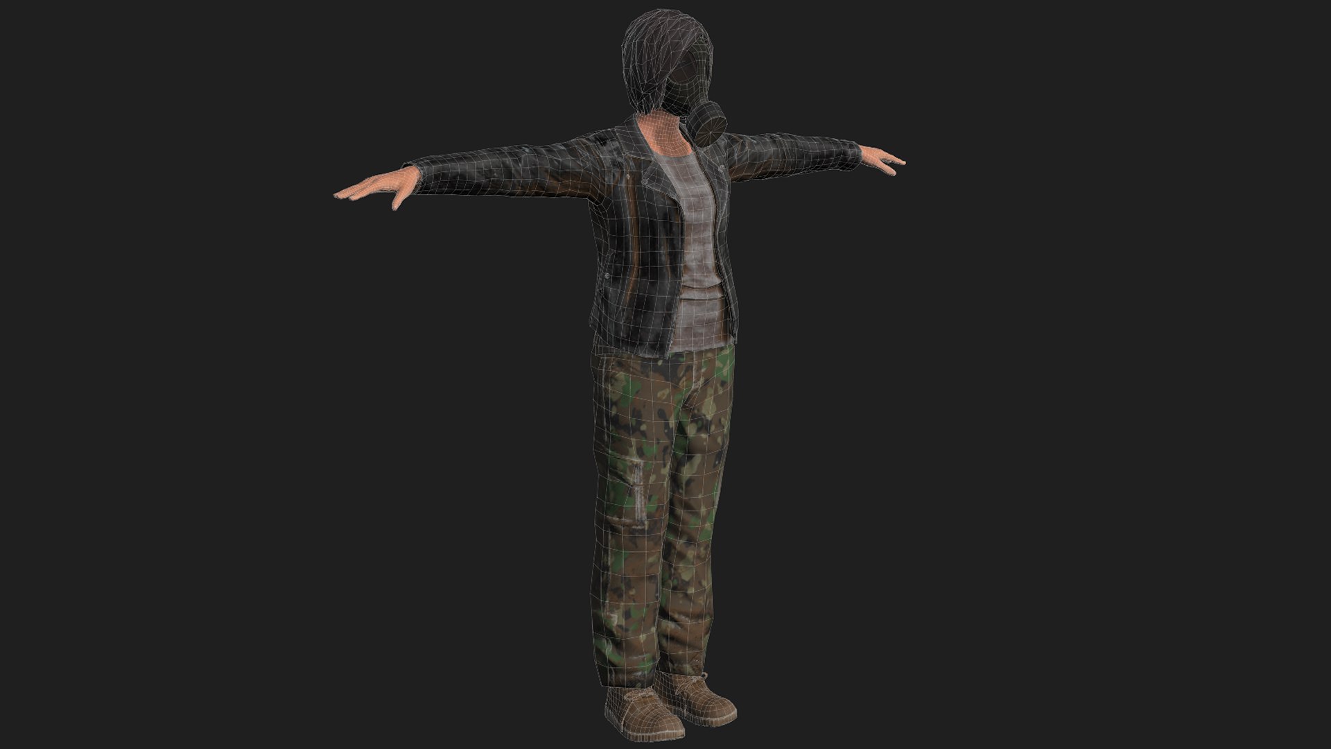 Apocalypse Survivor Model - TurboSquid 1663451