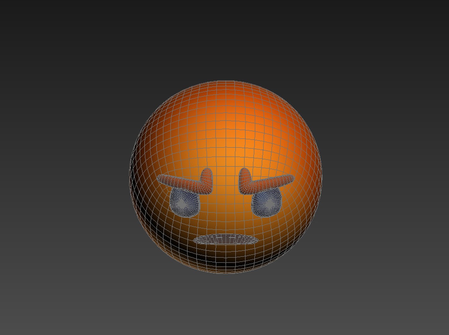 3D Facebook Angry Reaction Button - TurboSquid 1418514