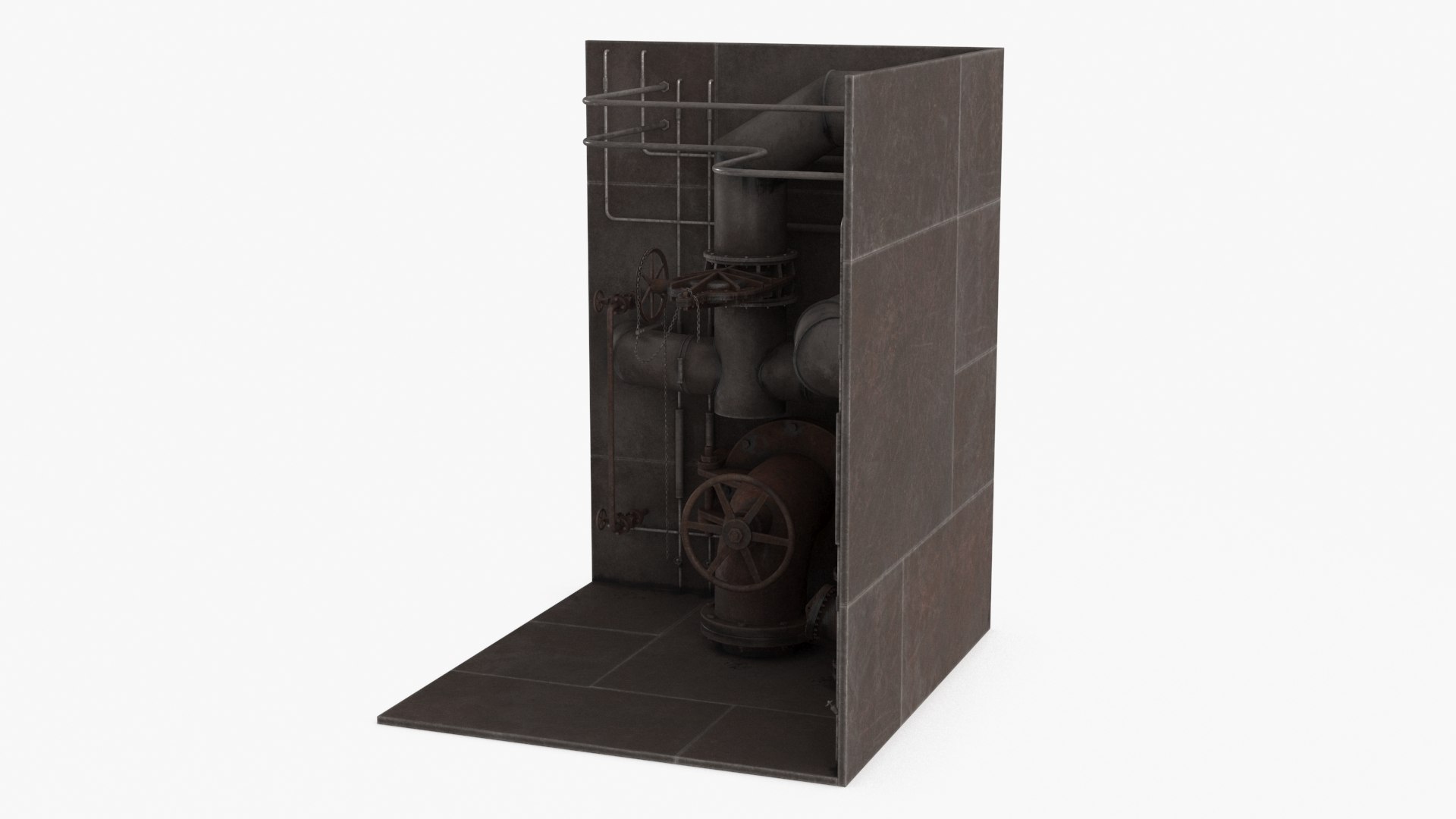 Industrial Pipes V2 Model - TurboSquid 1963832