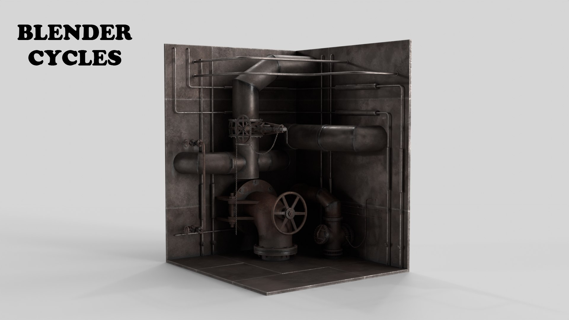 Industrial Pipes V2 Model - TurboSquid 1963832